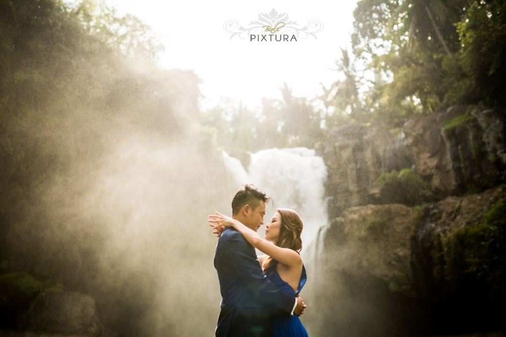 Bali PreWedding – Nigel & Stephanie – Hidden Waterfall in Gianyar